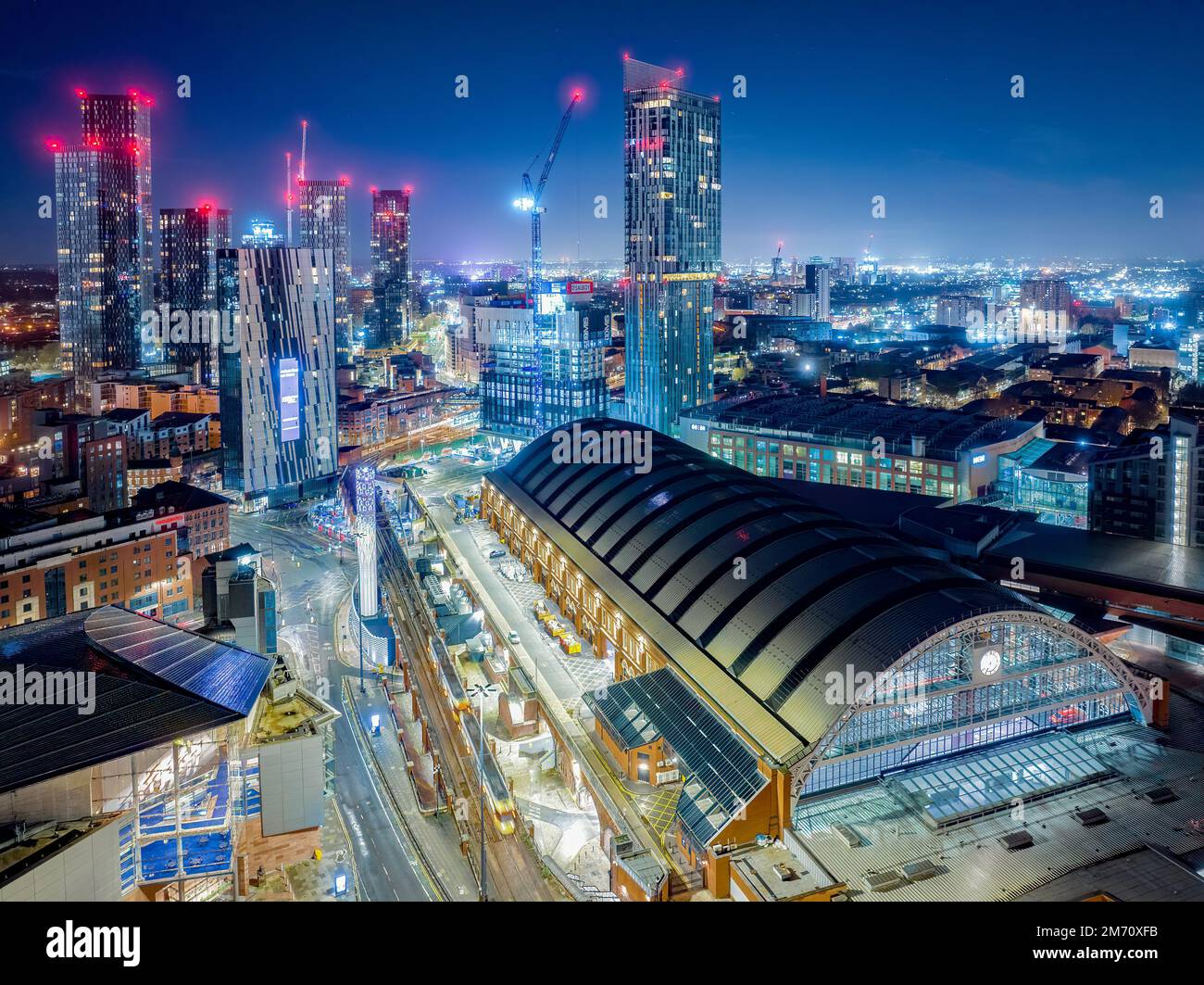 Central manchester architecture hi-res stock photography and images - Alamy
