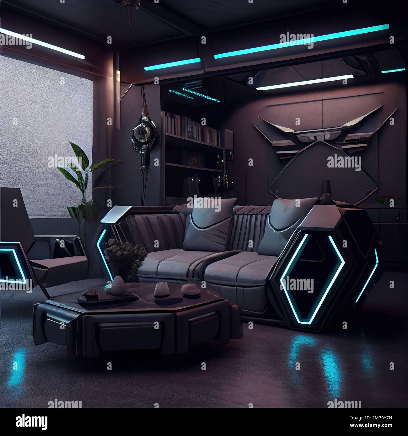 Futuristic house fantasy hi-res stock photography and images - Alamy