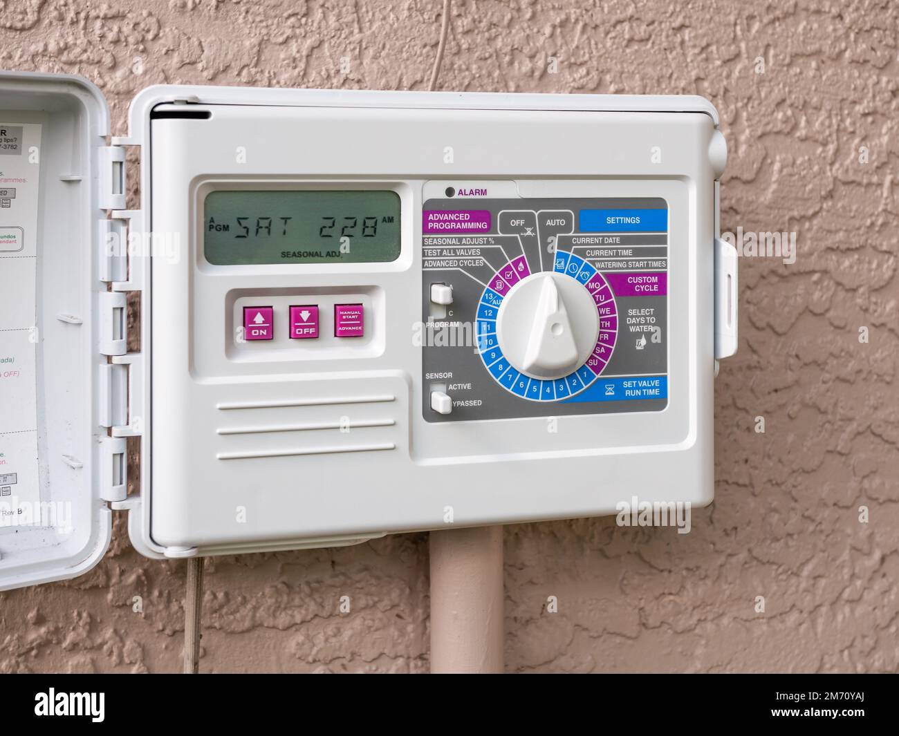 Automatic Electric Outdoor Irrigation Timer Programmable Lawn Watering
