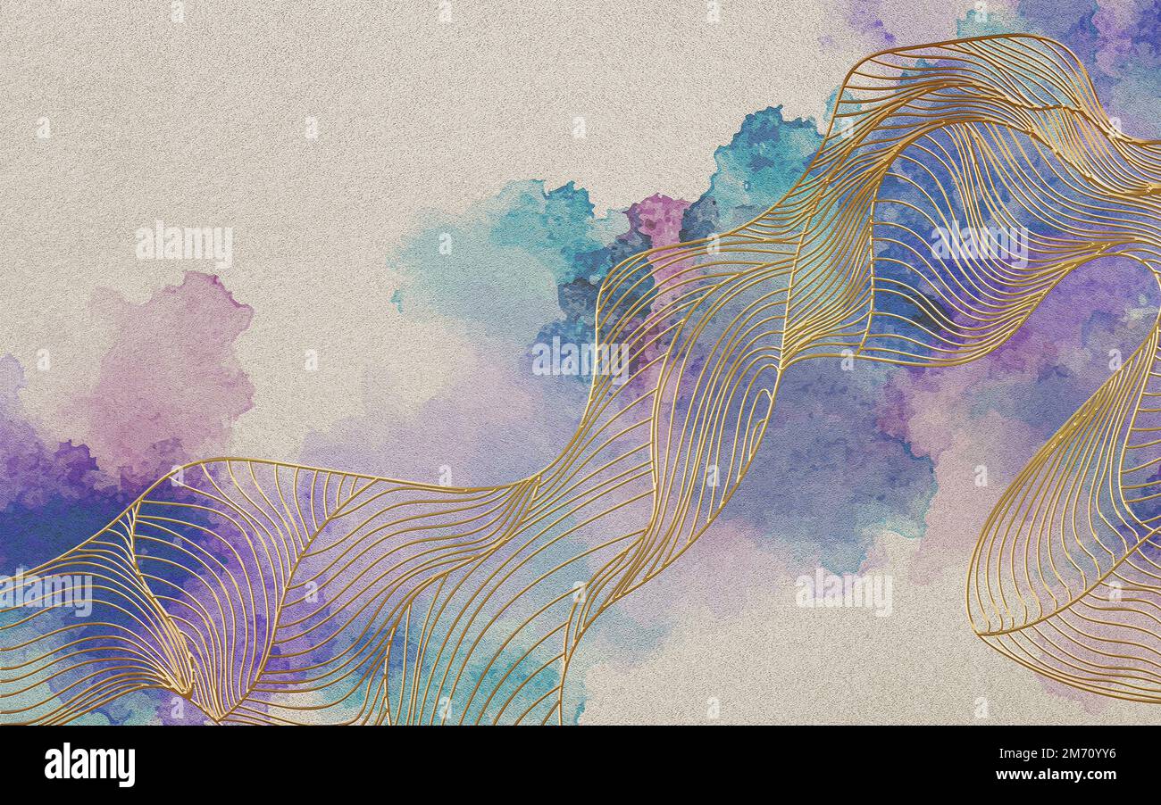 A beautiful abstract color design background for wallpapers Stock Photo ...