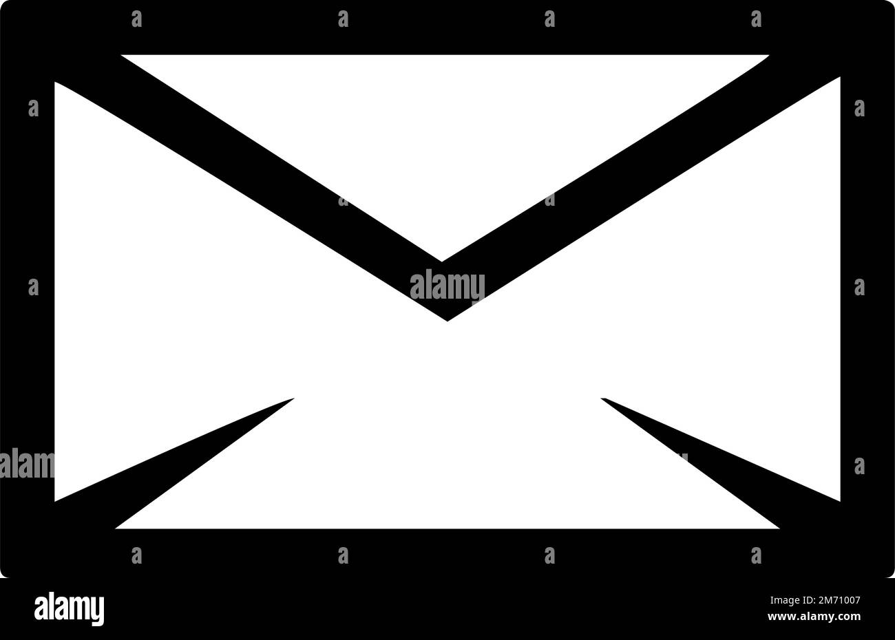 Mail envelope, letter, post, postal service for communication and ...