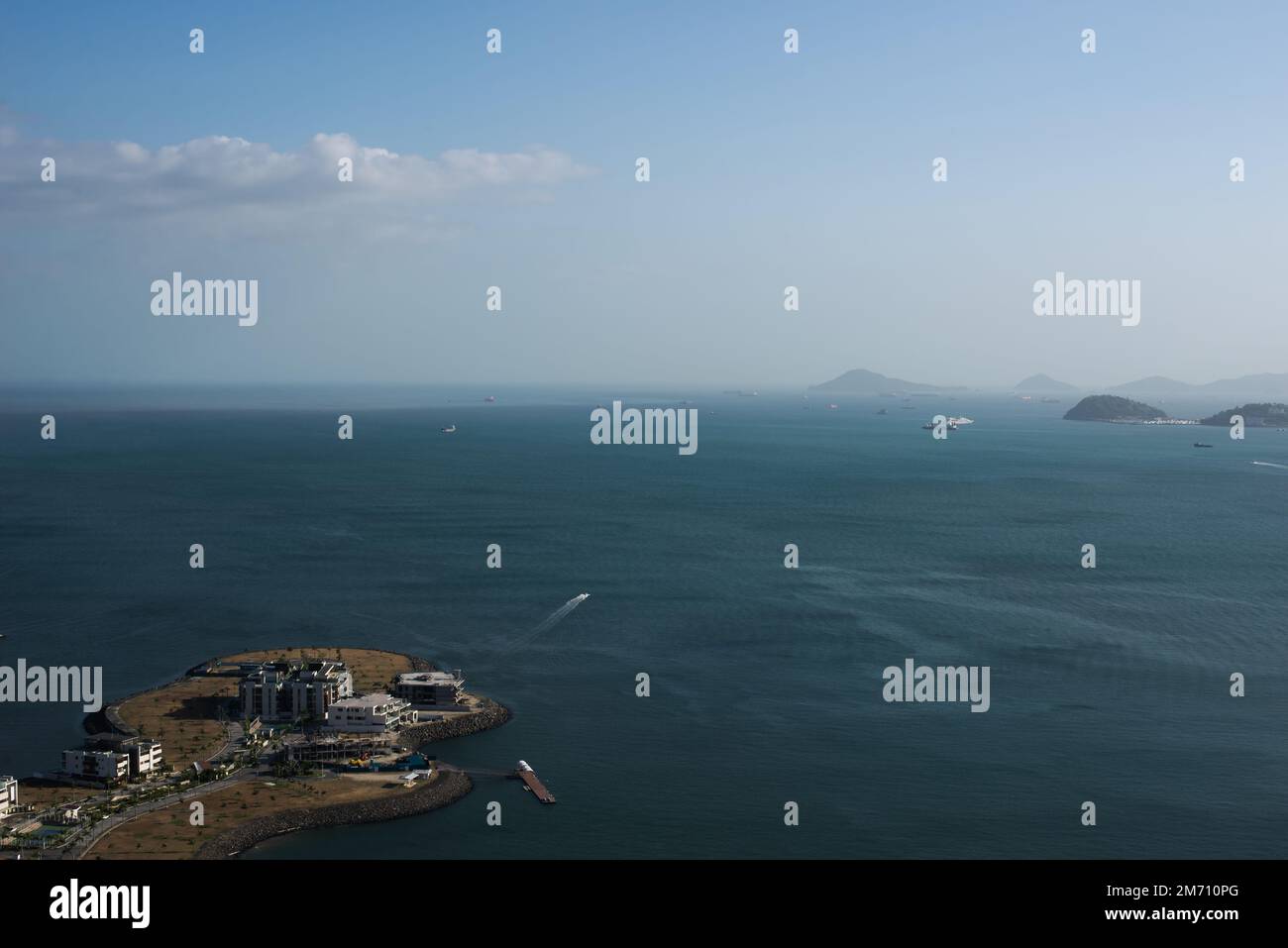 Ocean View in Panama Stock Photo - Alamy