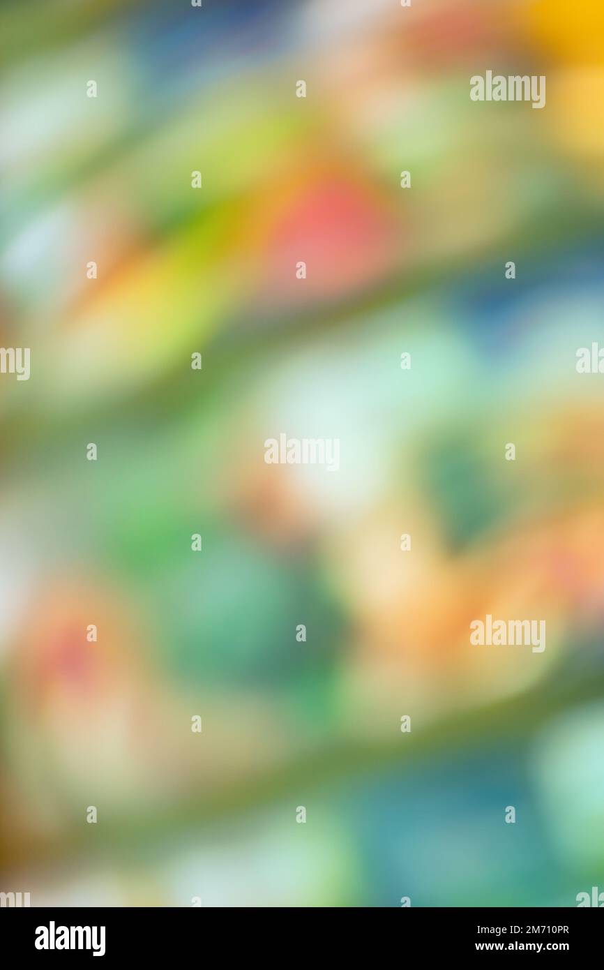 Bokeh blurred store. Defocused blurred hardware store aisle backdrop ...