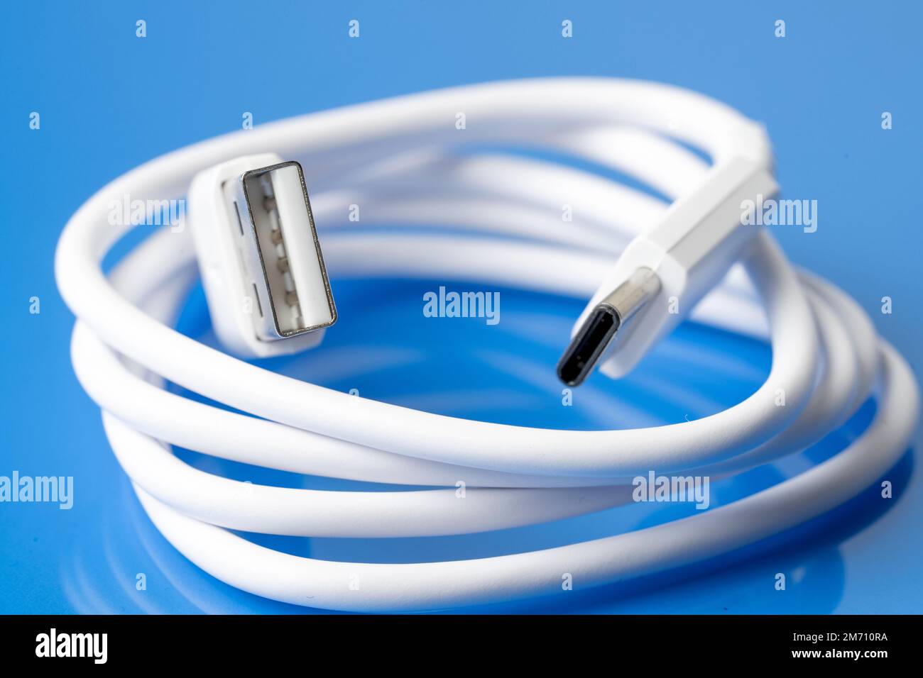 Close-up of a type c phone charging cable Stock Photo - Alamy