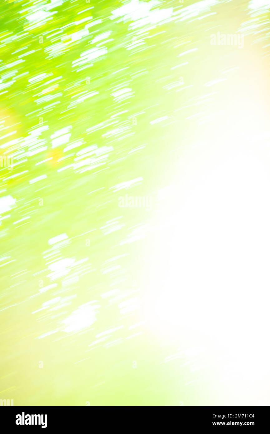 Copyspace bokeh blurry effect background. Blurry green bokeh background ...