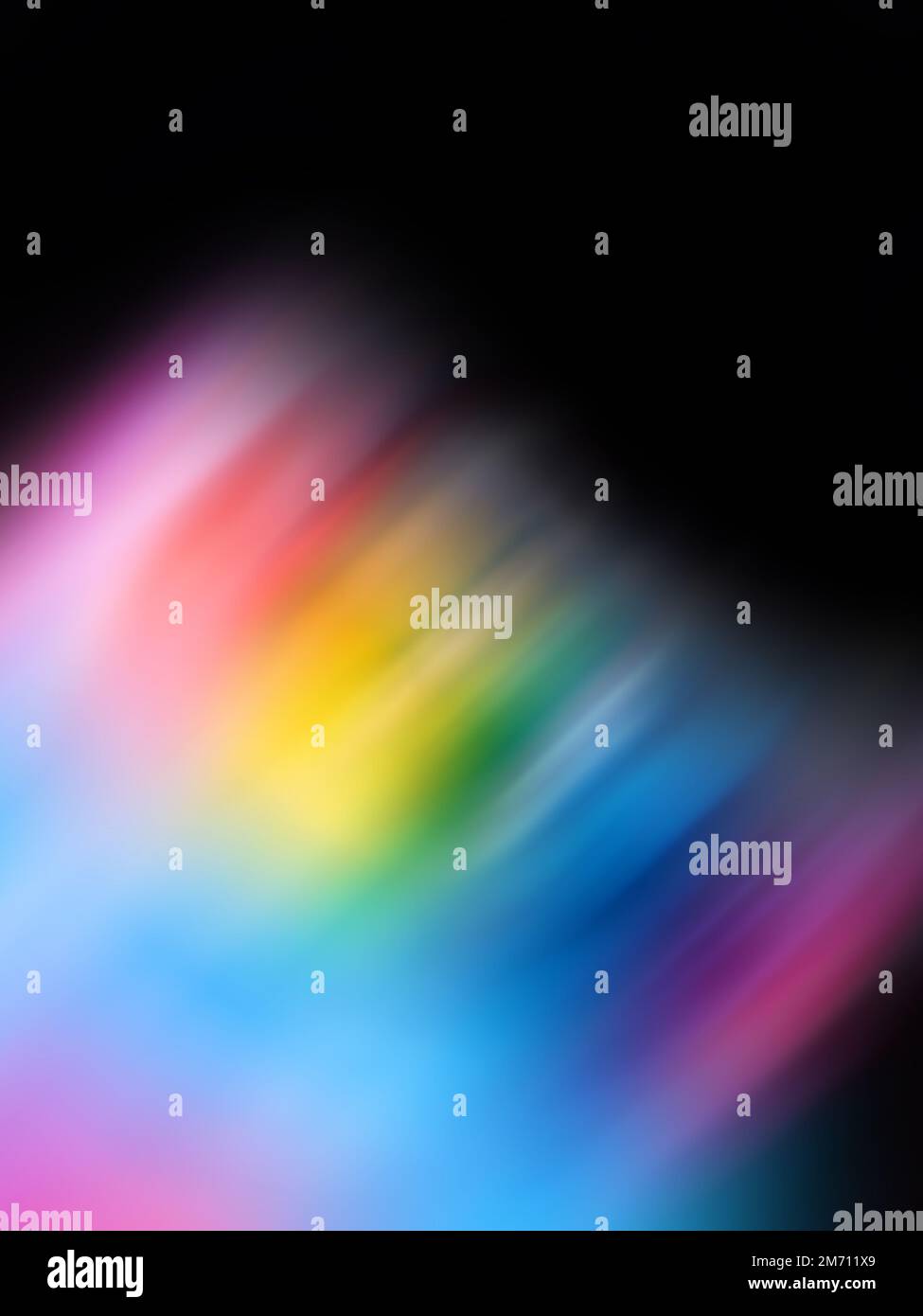 Trend creative defocused light leaks effects. Optical lens rainbow ...