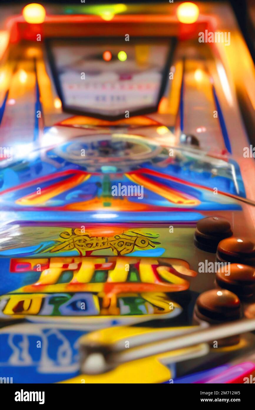 Penny arcade machine Stock Vector Images - Alamy