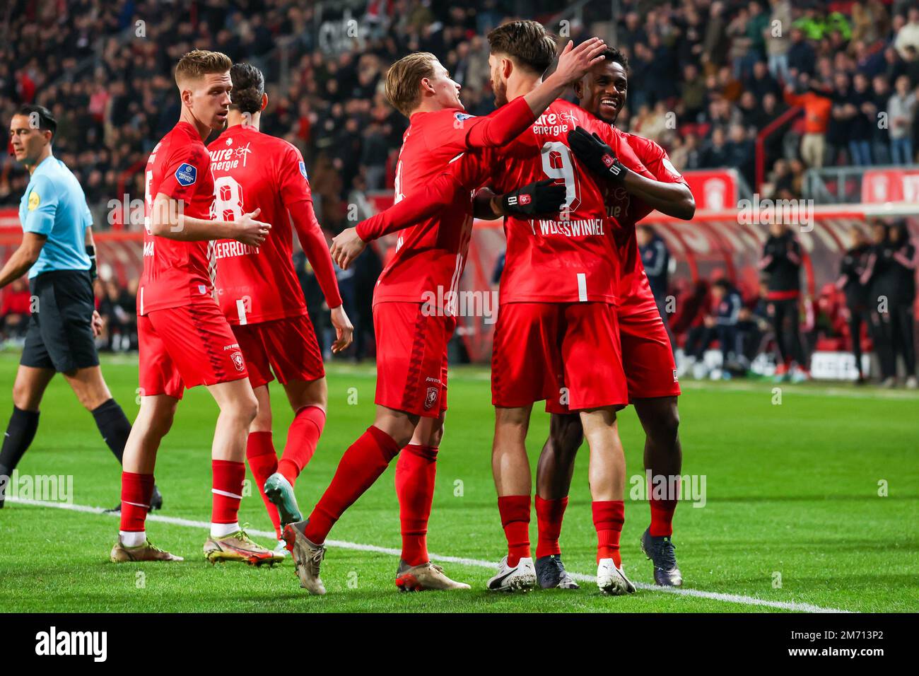 ENSCHEDE, NETHERLANDS - JANUARY 6: Ricky van Wolfswinkel of FC Twente ...
