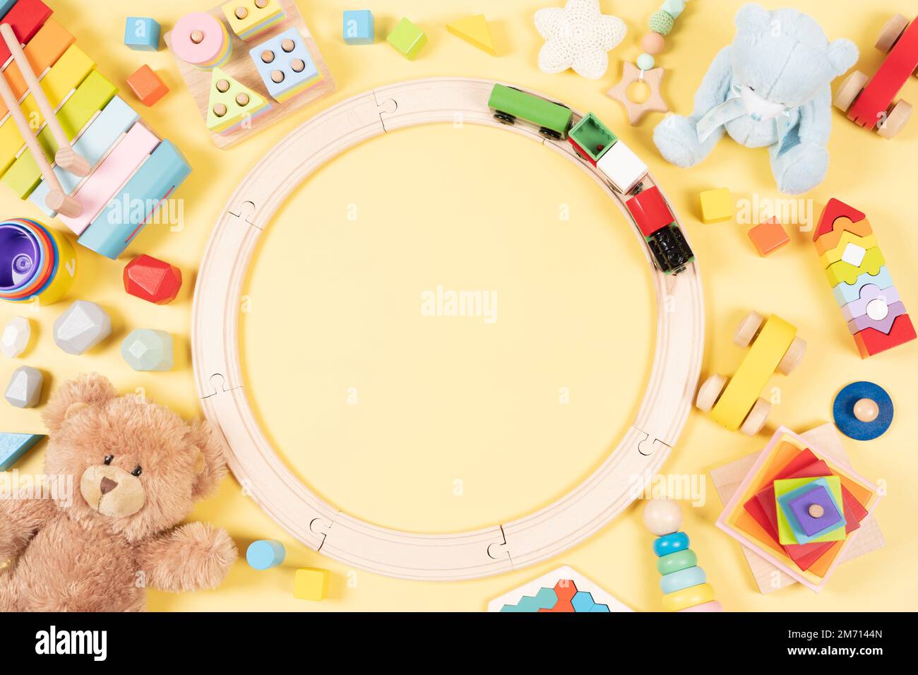 Wooden Baby Toy Frame at Theresa Martin blog