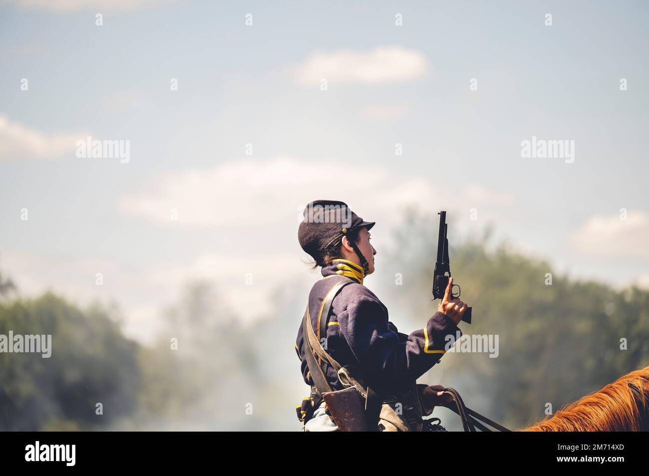 Gun horse hi-res stock photography and images - Alamy