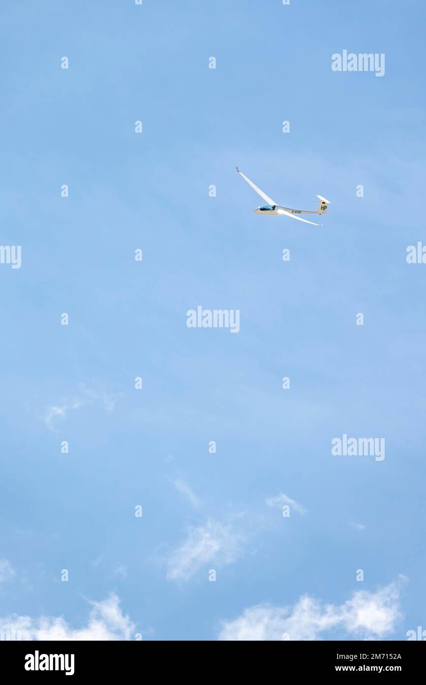 Gliders in the sky, Bavaria, Germany Stock Photo - Alamy