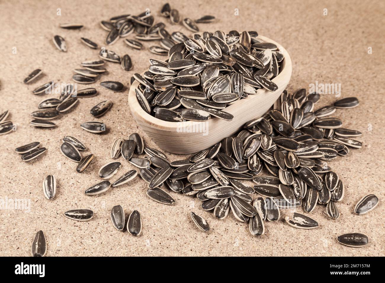 Sunflower Seeds - Helianthus Annuus Stock Photo - Alamy