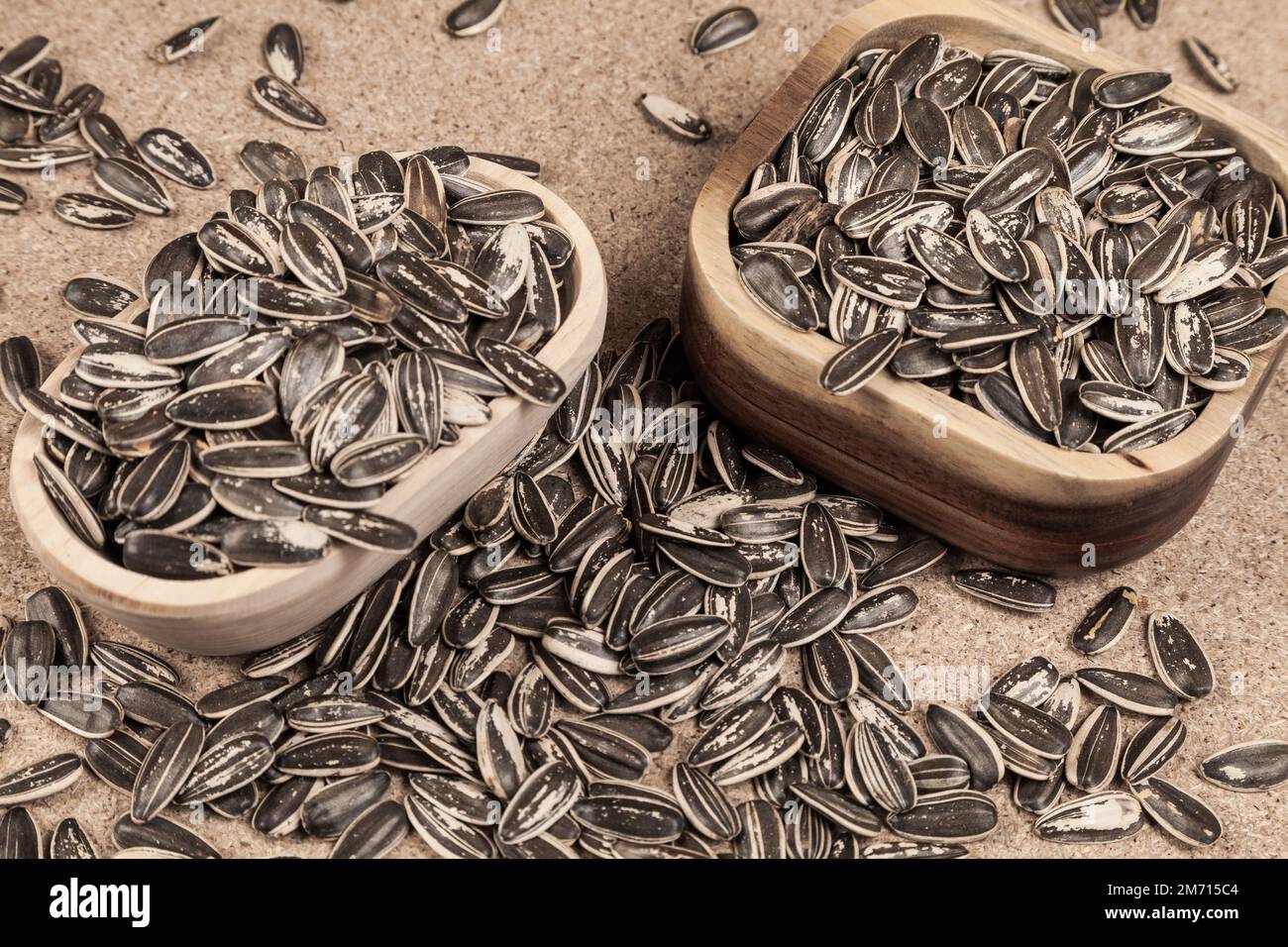 Sunflower Seeds - Helianthus Annuus Stock Photo - Alamy