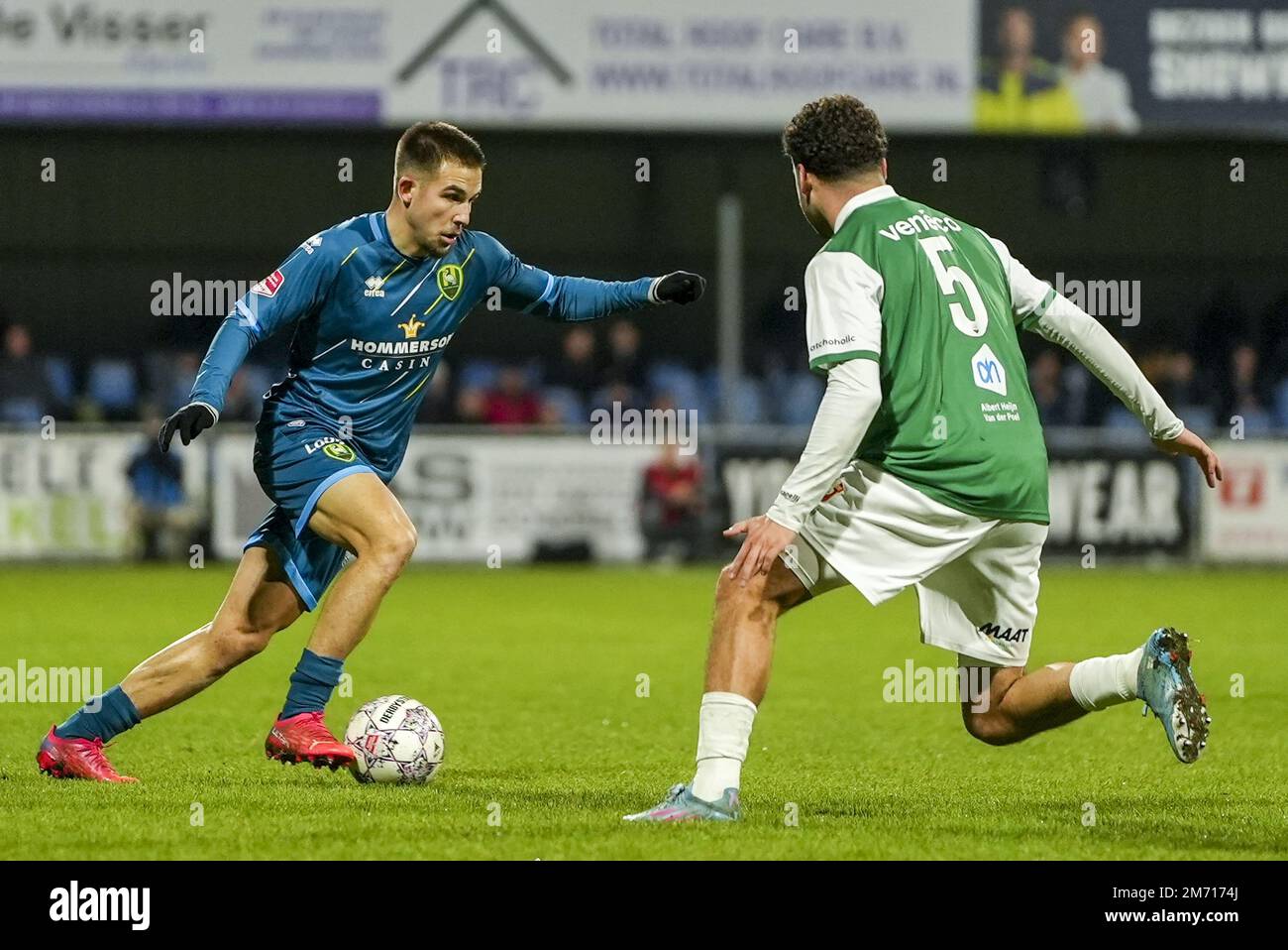 DORDRECHT, 06-01-2023, Matchoholic Stadion . Dutch football Keuken ...