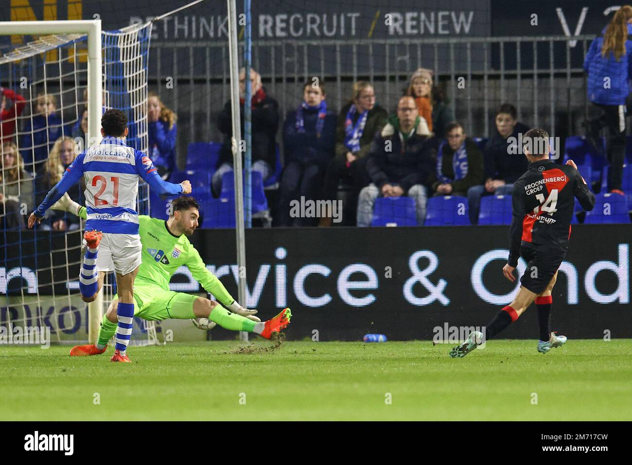 ZWOLLE , 06-01-2023 , MAC3PARK Stadium , season 2022 / 2023 , Dutch ...