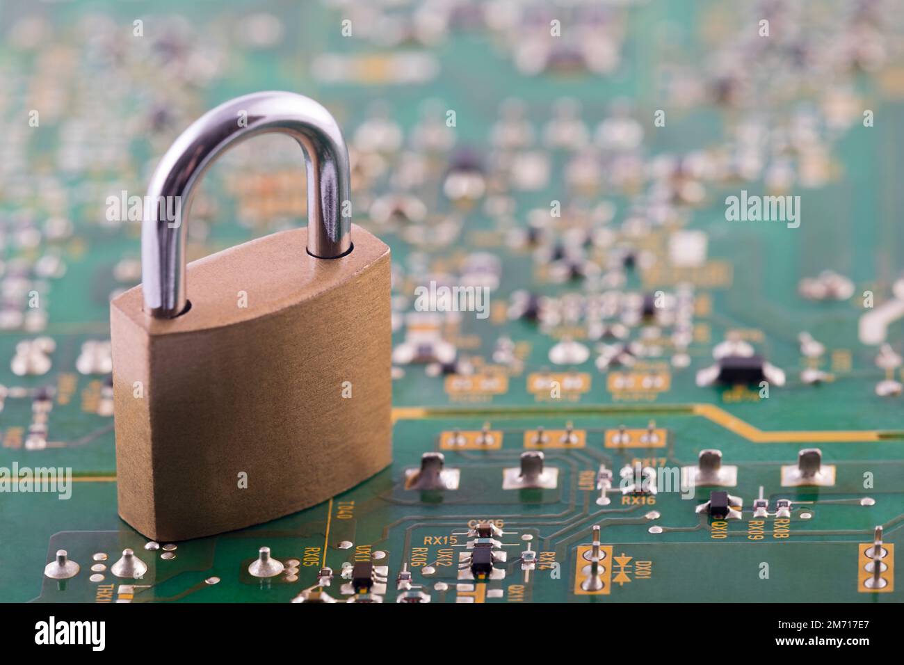Security concept on green hi-res stock photography and images - Alamy