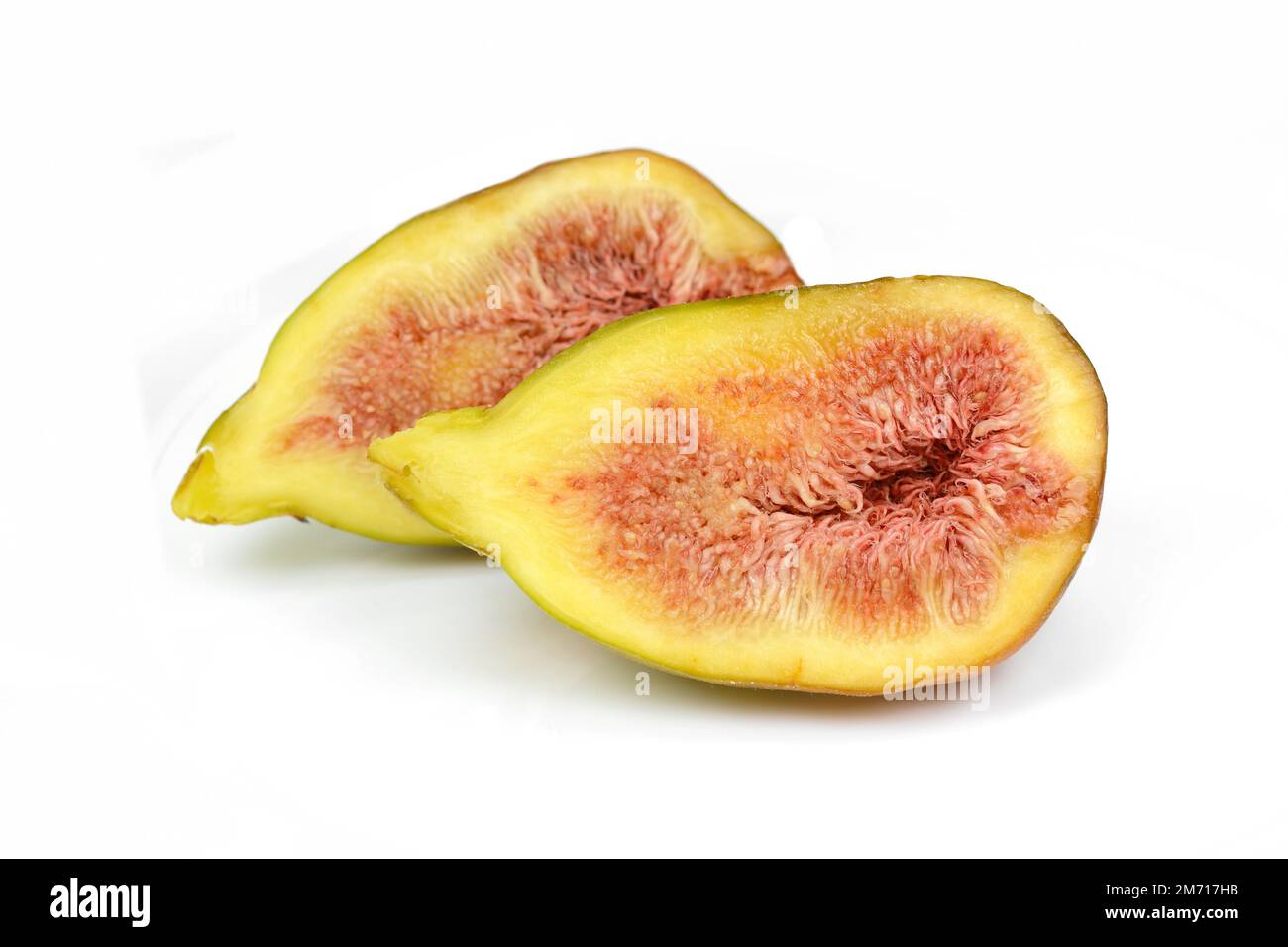 fig isolated on white background, clipping path, full depth of field ...