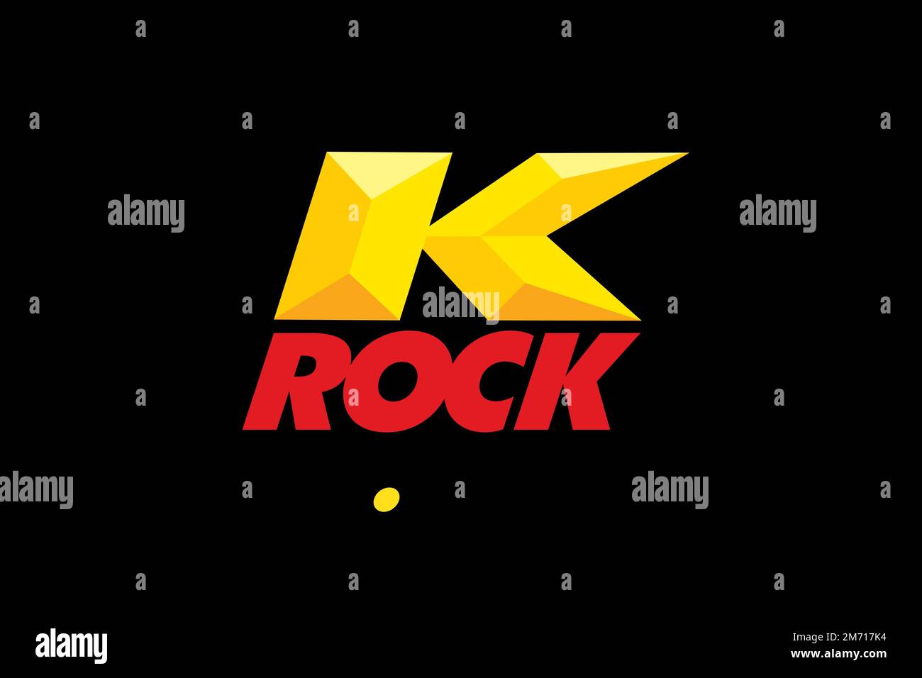 CIKR FM, Logo, Black background Stock Photo - Alamy