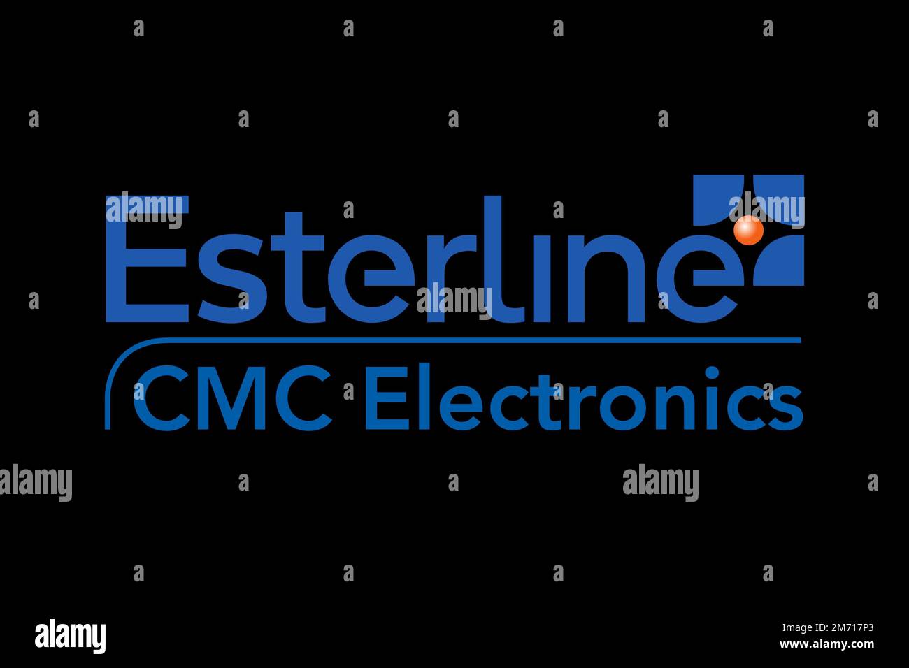 CMC Electronics, Logo, Black background Stock Photo - Alamy