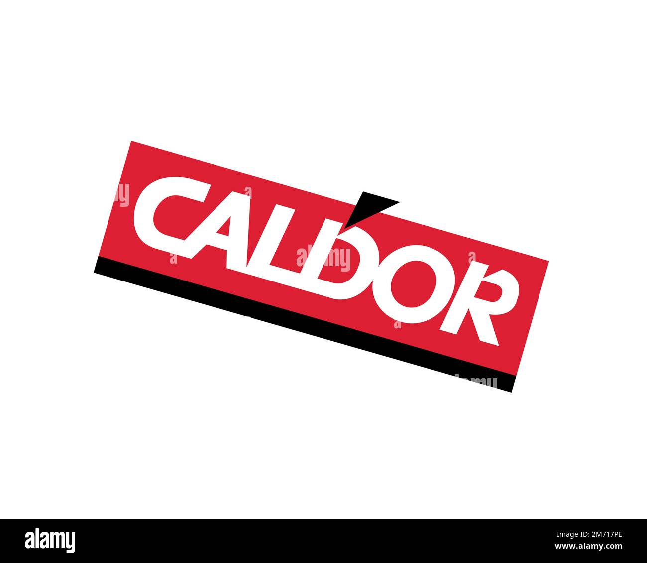 Caldor, rotated logo, white background B Stock Photo - Alamy