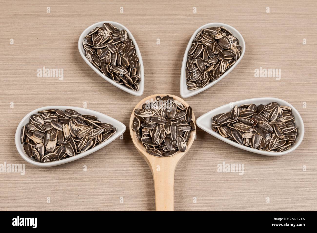 Sunflower Seeds - Helianthus Annuus Stock Photo - Alamy