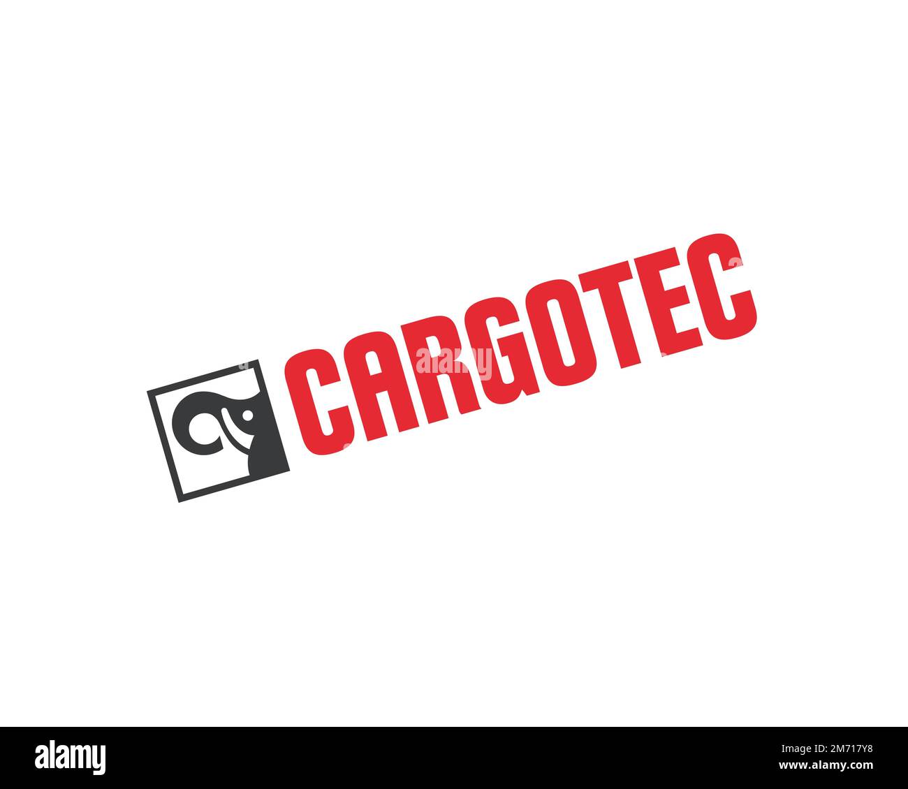 Cargotec, rotated logo, white background Stock Photo - Alamy