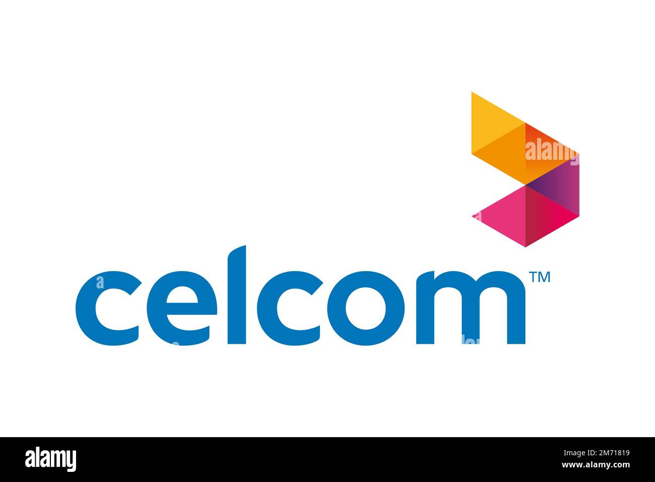 Celcom, Logo, White background Stock Photo - Alamy