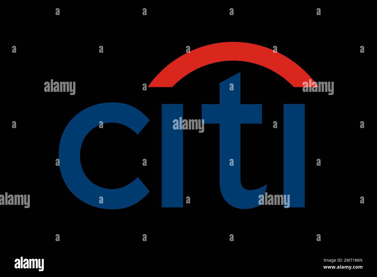 Citigroup, Logo, Black background Stock Photo - Alamy