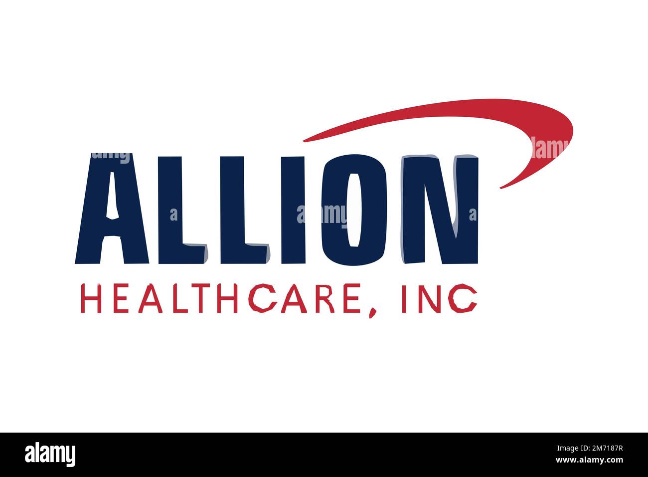 Allion Healthcare, Logo, White background Stock Photo - Alamy