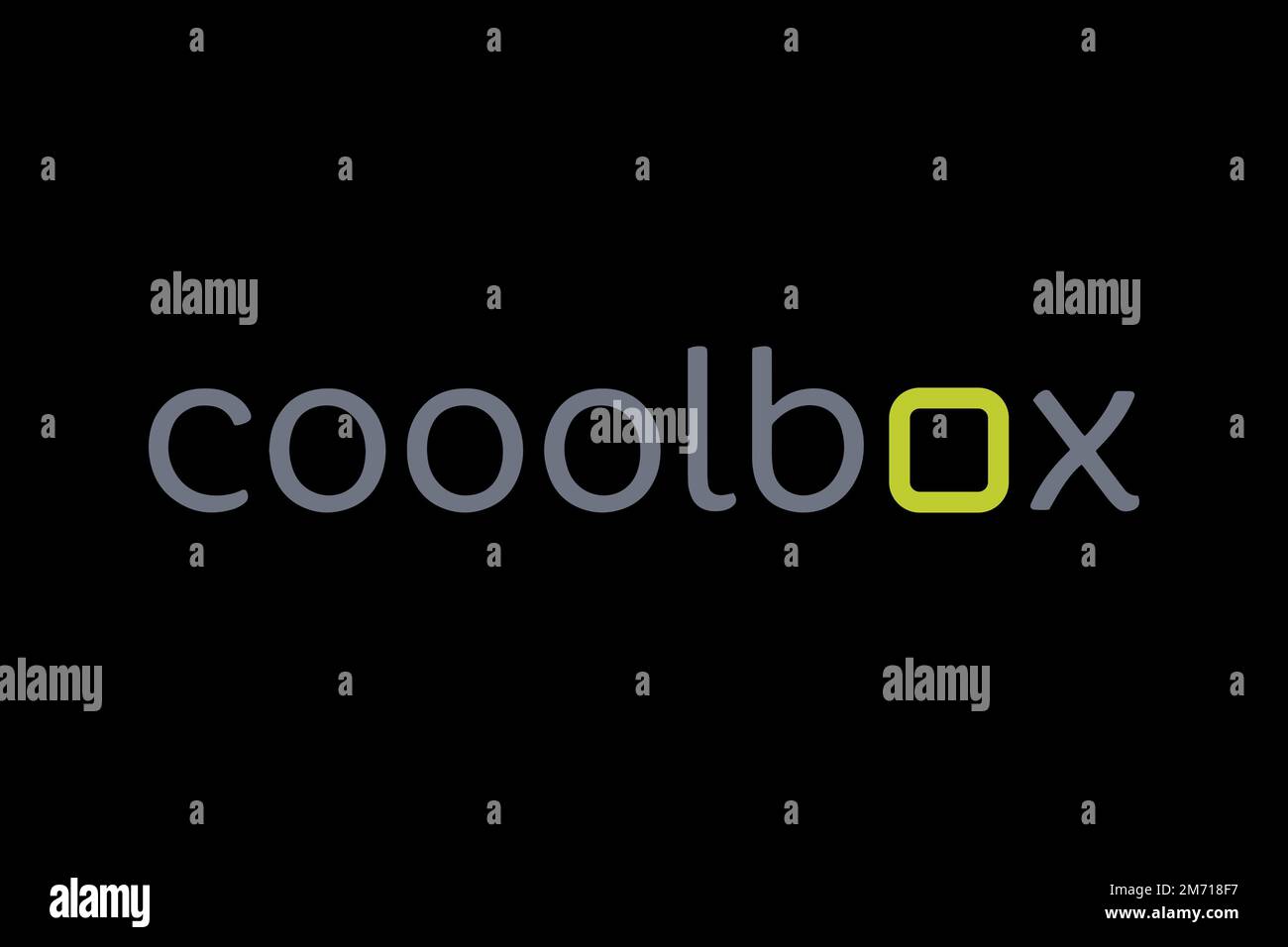 Cooolbox, Logo, Black background Stock Photo - Alamy