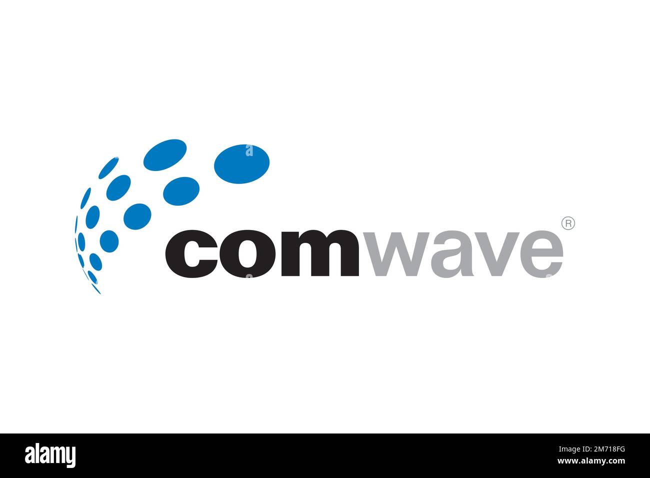 Comwave, Logo, White background Stock Photo - Alamy