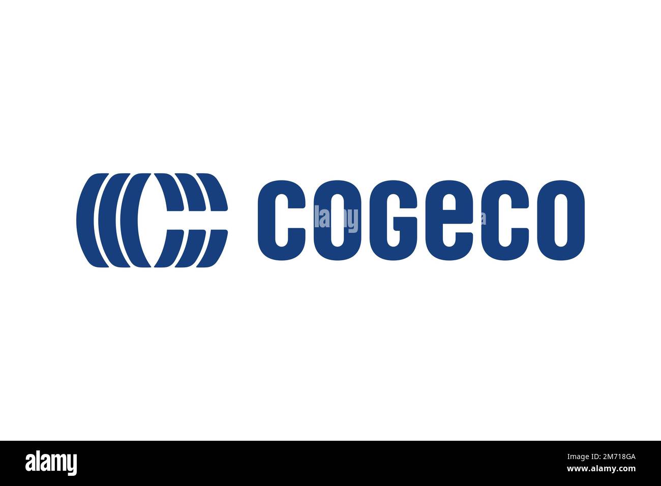 Cogeco, Logo, White background Stock Photo - Alamy