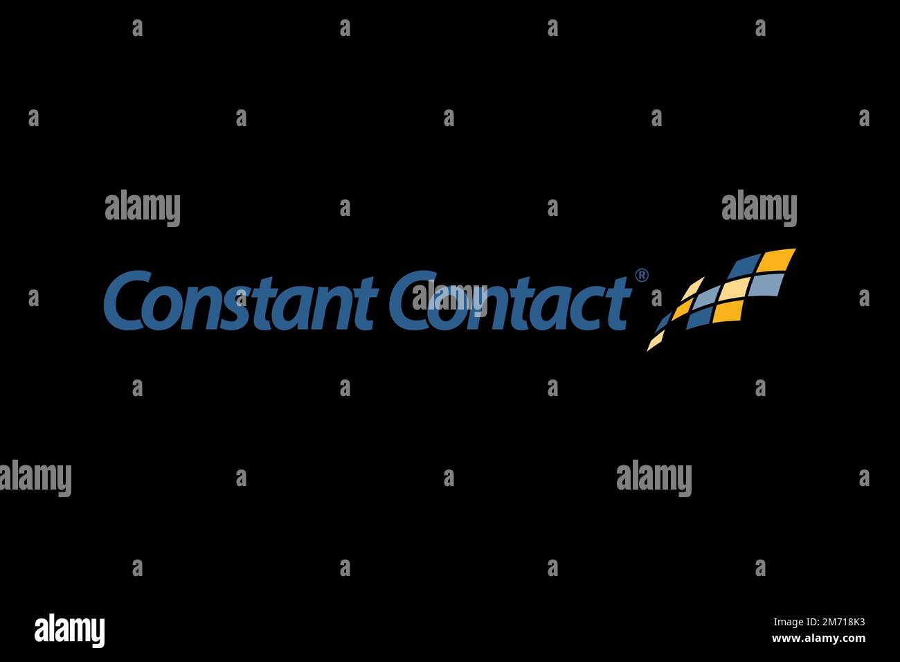 Constant Contact, Logo, Black background Stock Photo - Alamy
