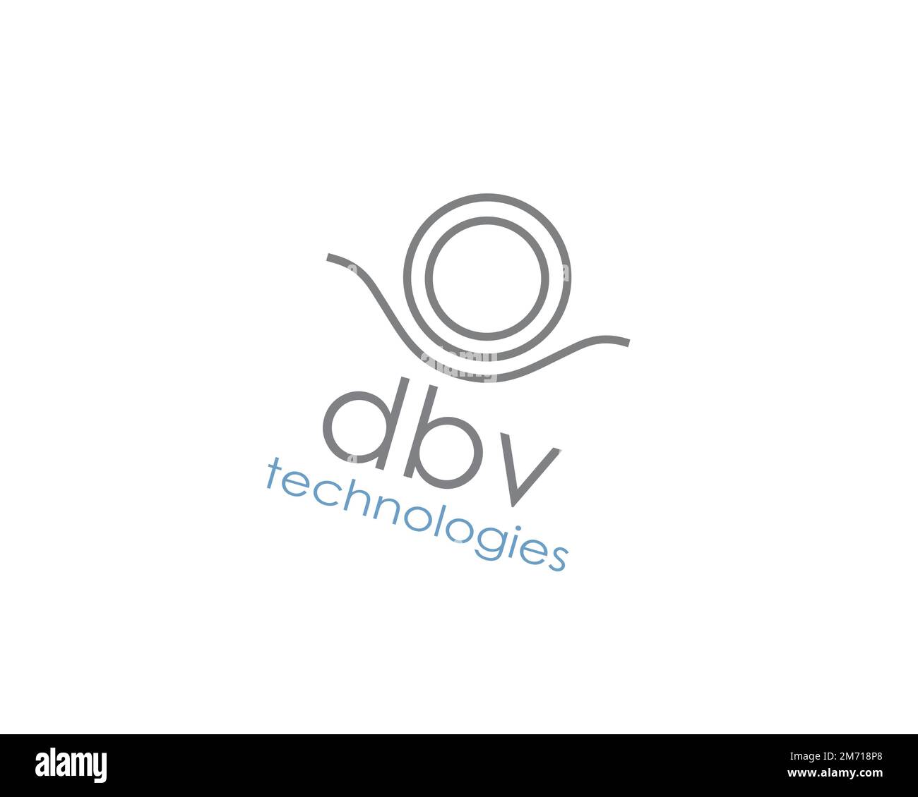 DBV Technologies, rotated logo, white background B Stock Photo - Alamy