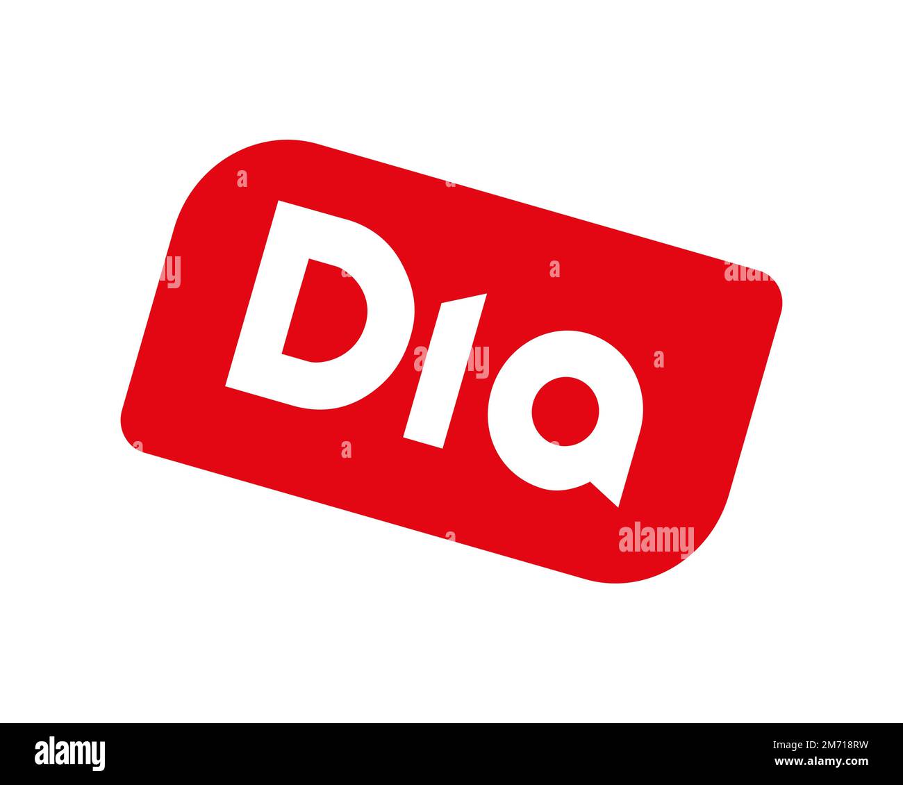 DIA supermarket chain, rotated logo, white background B Stock Photo - Alamy DIA supermarket chain, rotated logo, white background B Stock Photo - Alamy