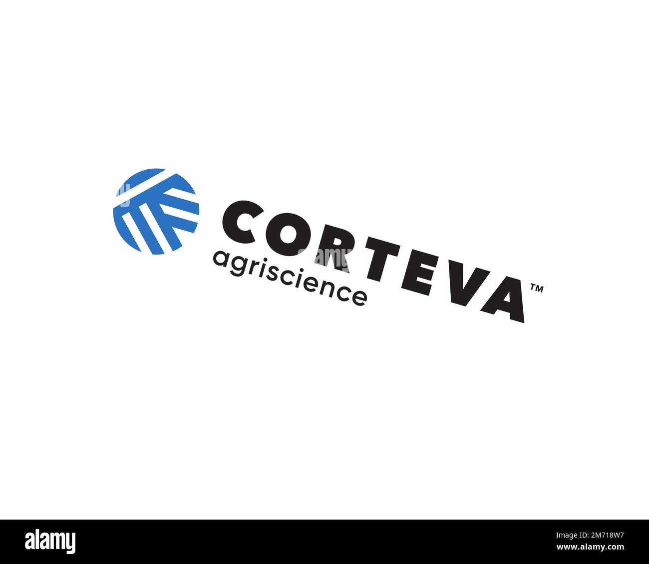 Corteva, rotated logo, white background B Stock Photo - Alamy