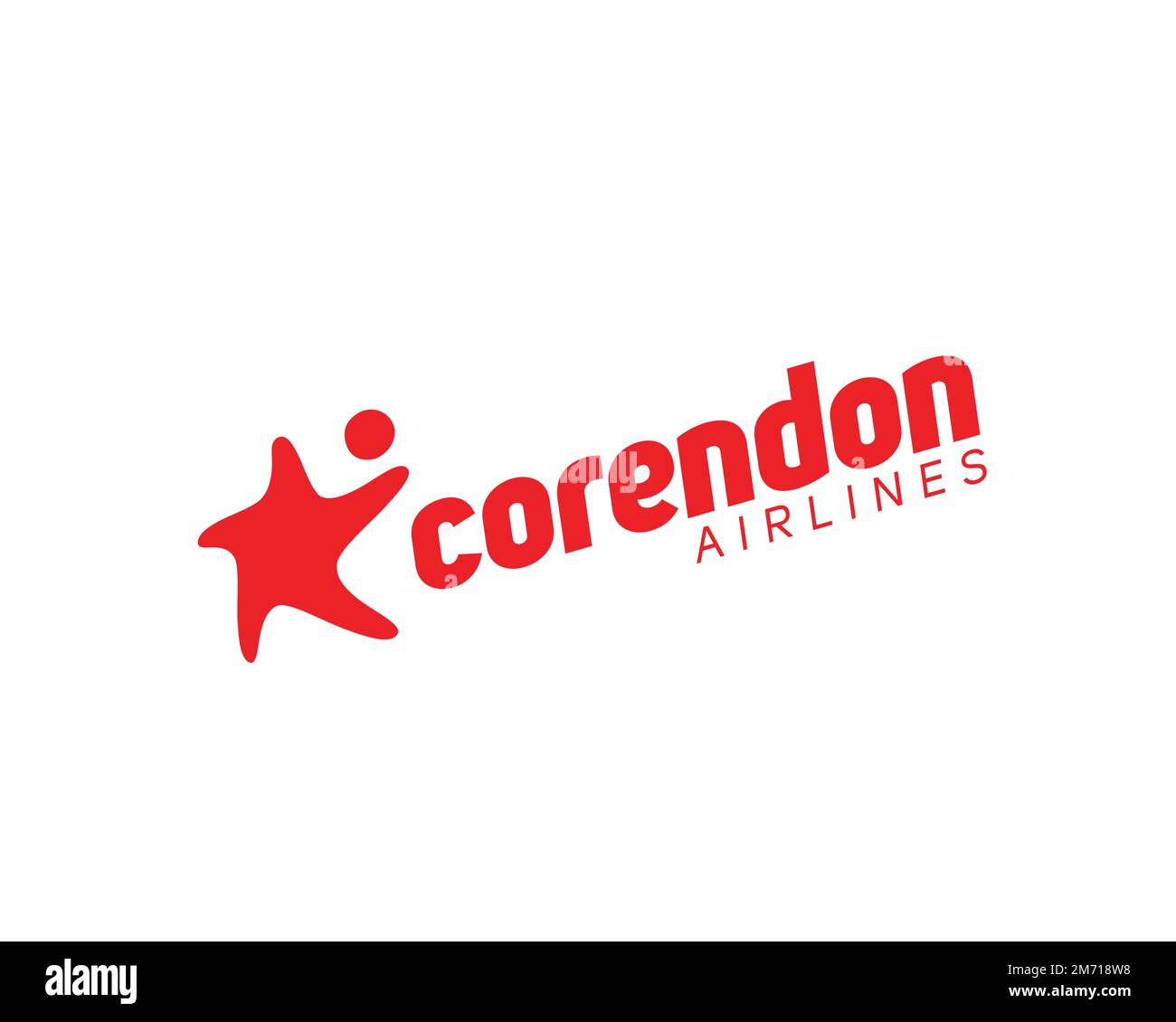 Corendon Airline, rotated logo, white background Stock Photo - Alamy