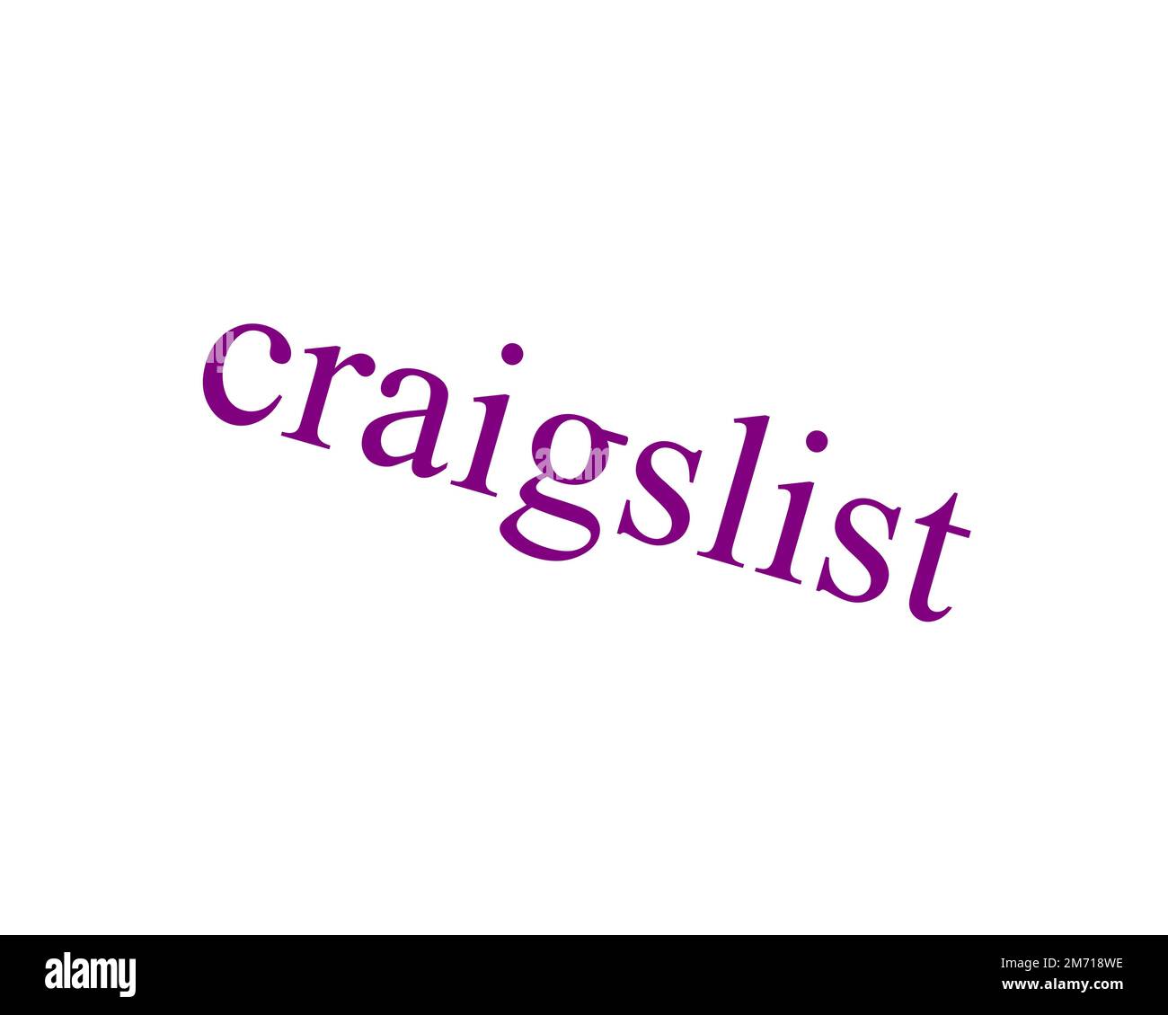 Craigslist logo hi-res stock photography and images - Alamy