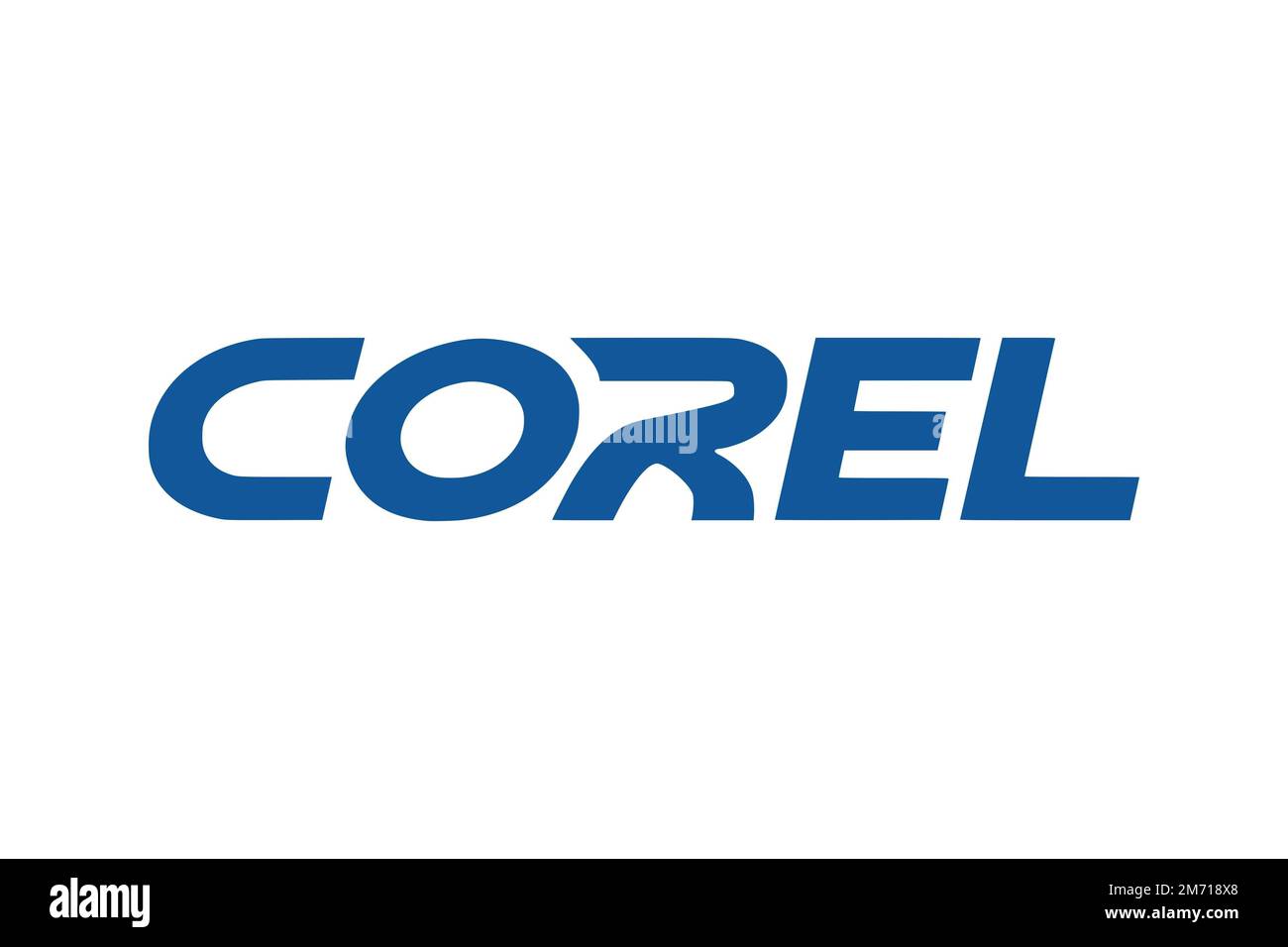Corel, Logo, White background Stock Photo - Alamy