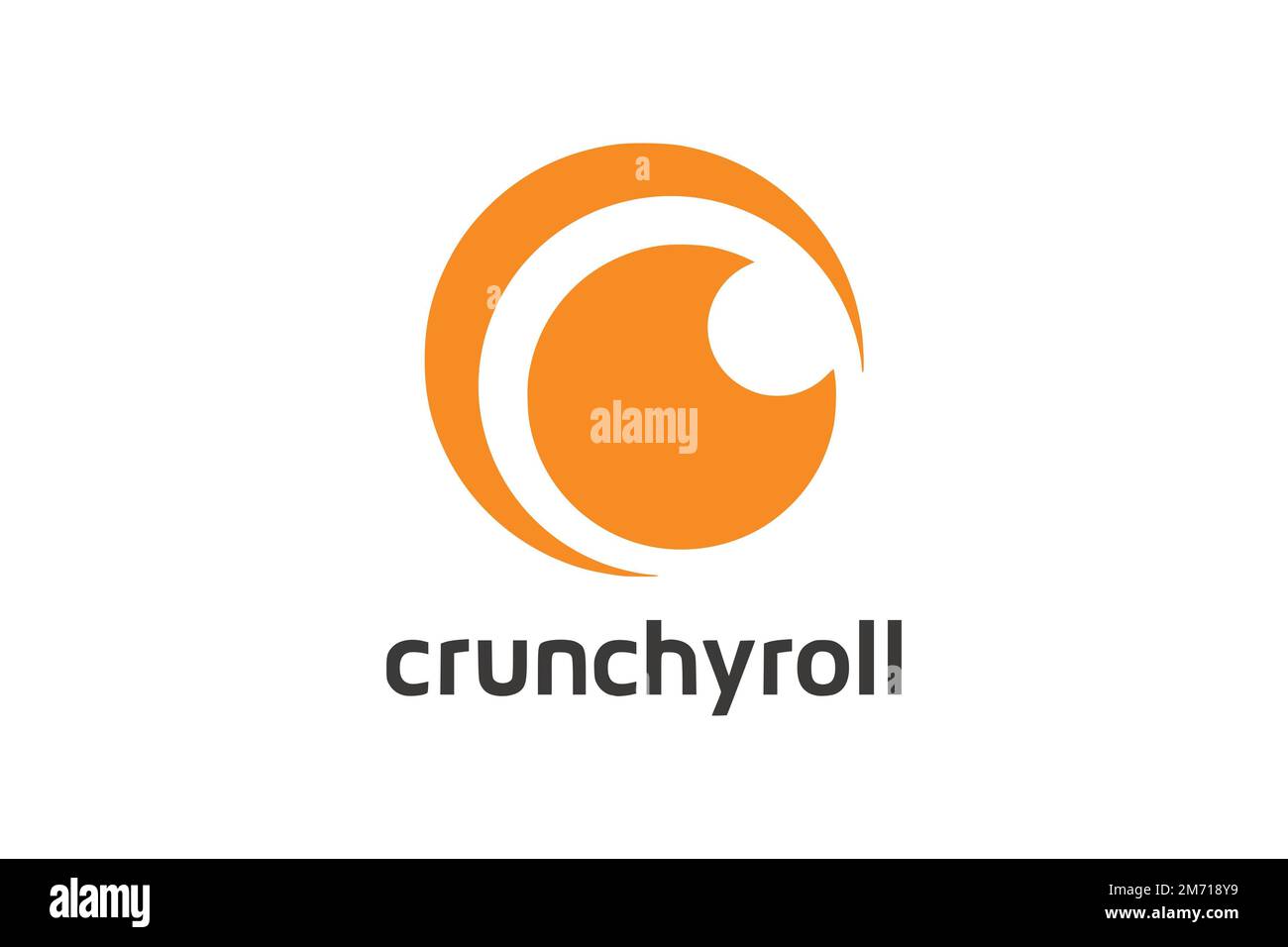 Crunchyroll, Logo, White background Stock Photo - Alamy