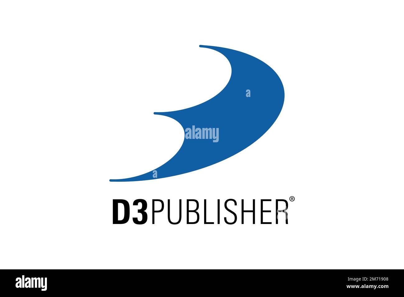 D3 Publisher, Logo, White Background Stock Photo - Alamy