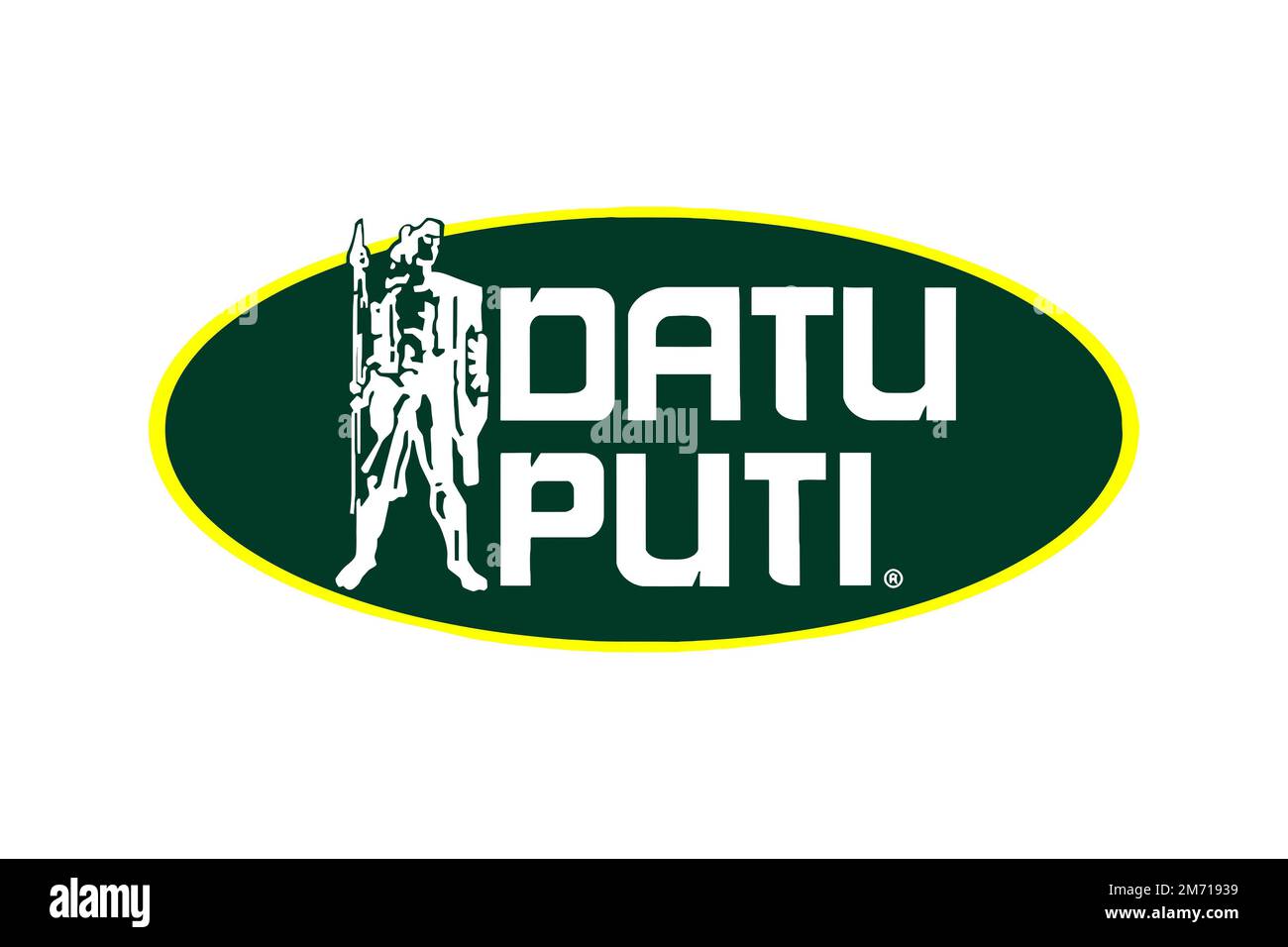 Datu Puti, Logo, White Background Stock Photo - Alamy