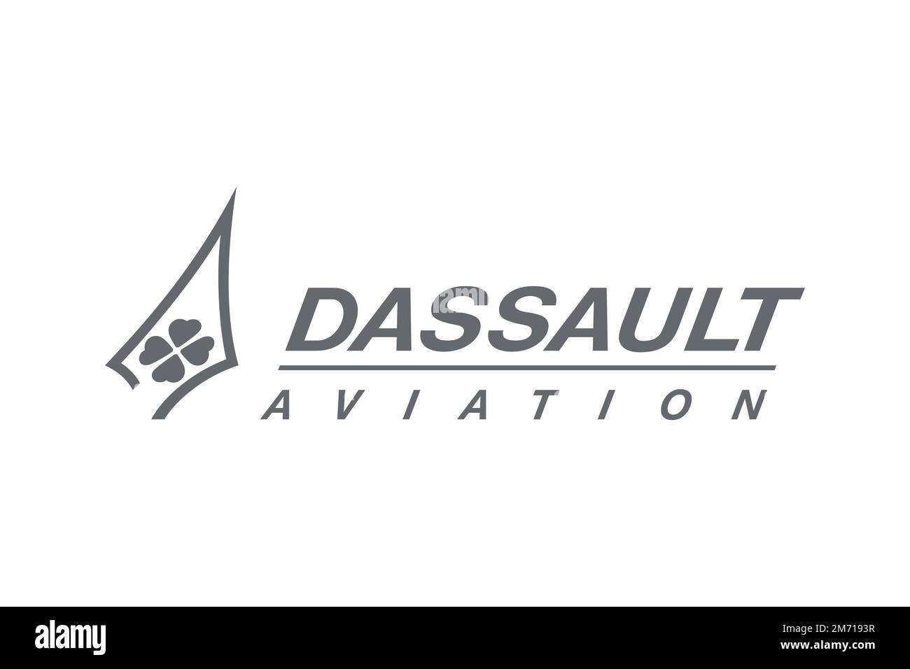 Dassault Aviation, Logo, White background Stock Photo - Alamy