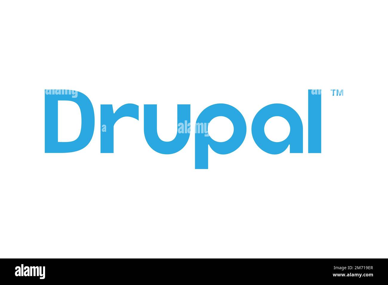 Drupal, Logo, White background Stock Photo - Alamy