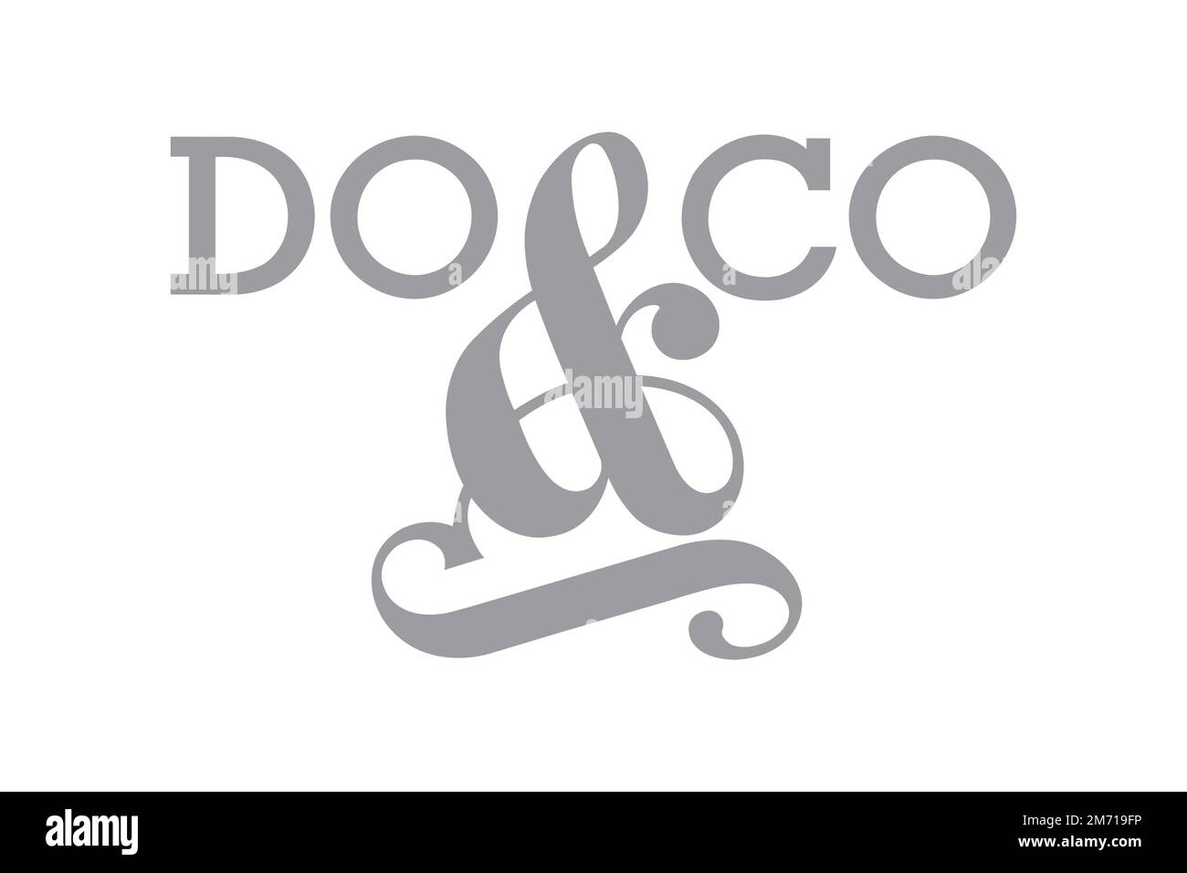 Do & Co, Logo, White background Stock Photo - Alamy