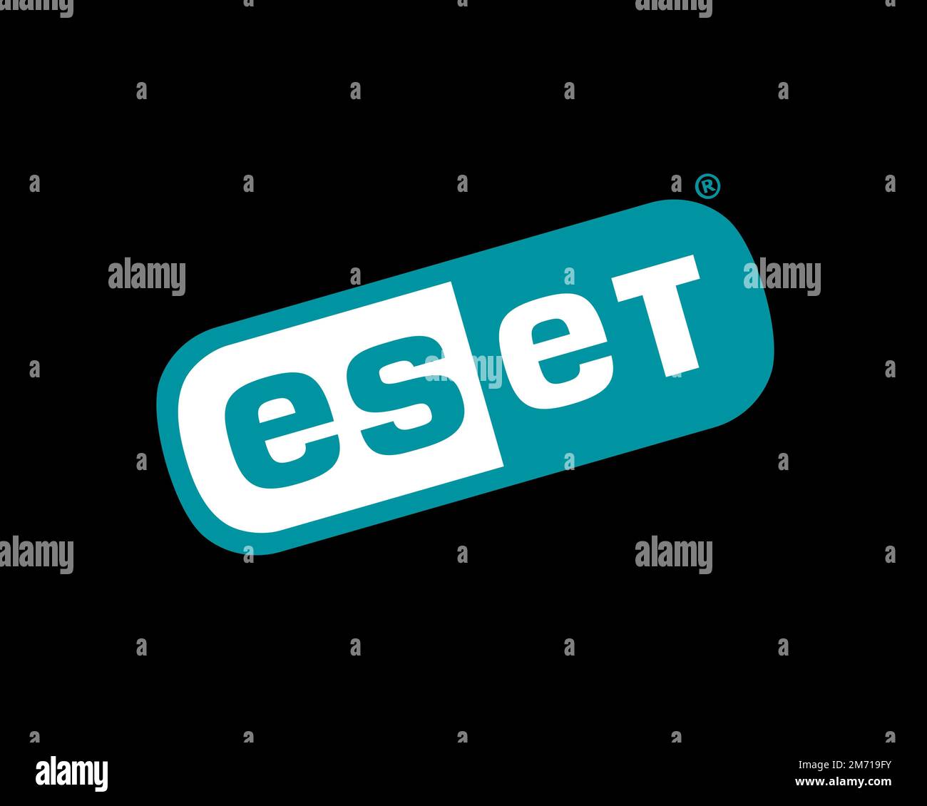 ESET, rotated logo, black background Stock Photo - Alamy ESET, rotated logo, black background Stock Photo - Alamy
