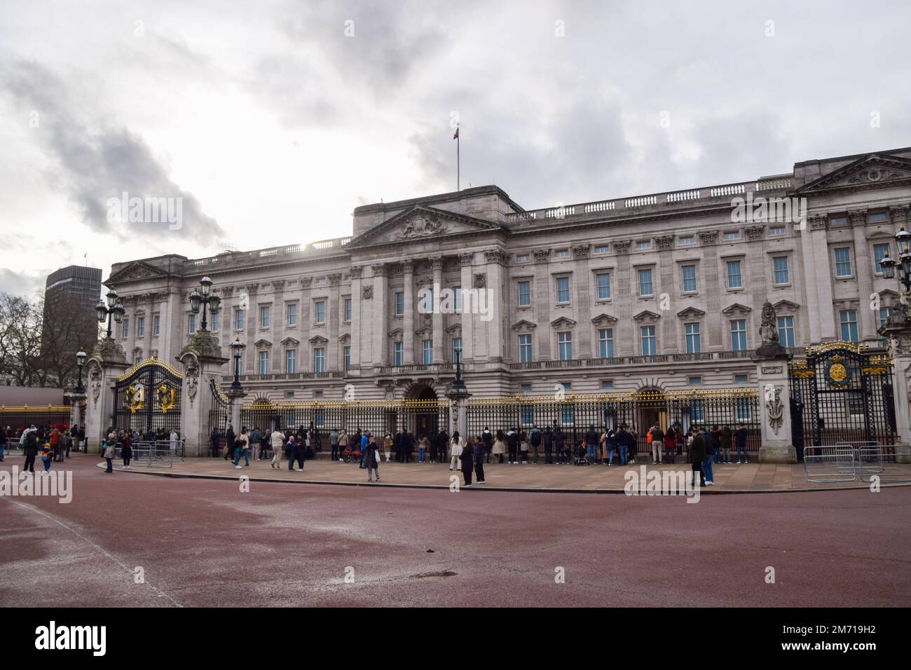 London, UK. 6th Jan, 2023. General view of Buckingham Palace. (Credit ...