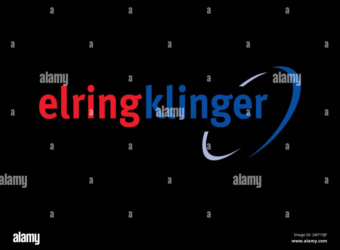 ElringKlinger, Logo, Black background Stock Photo - Alamy