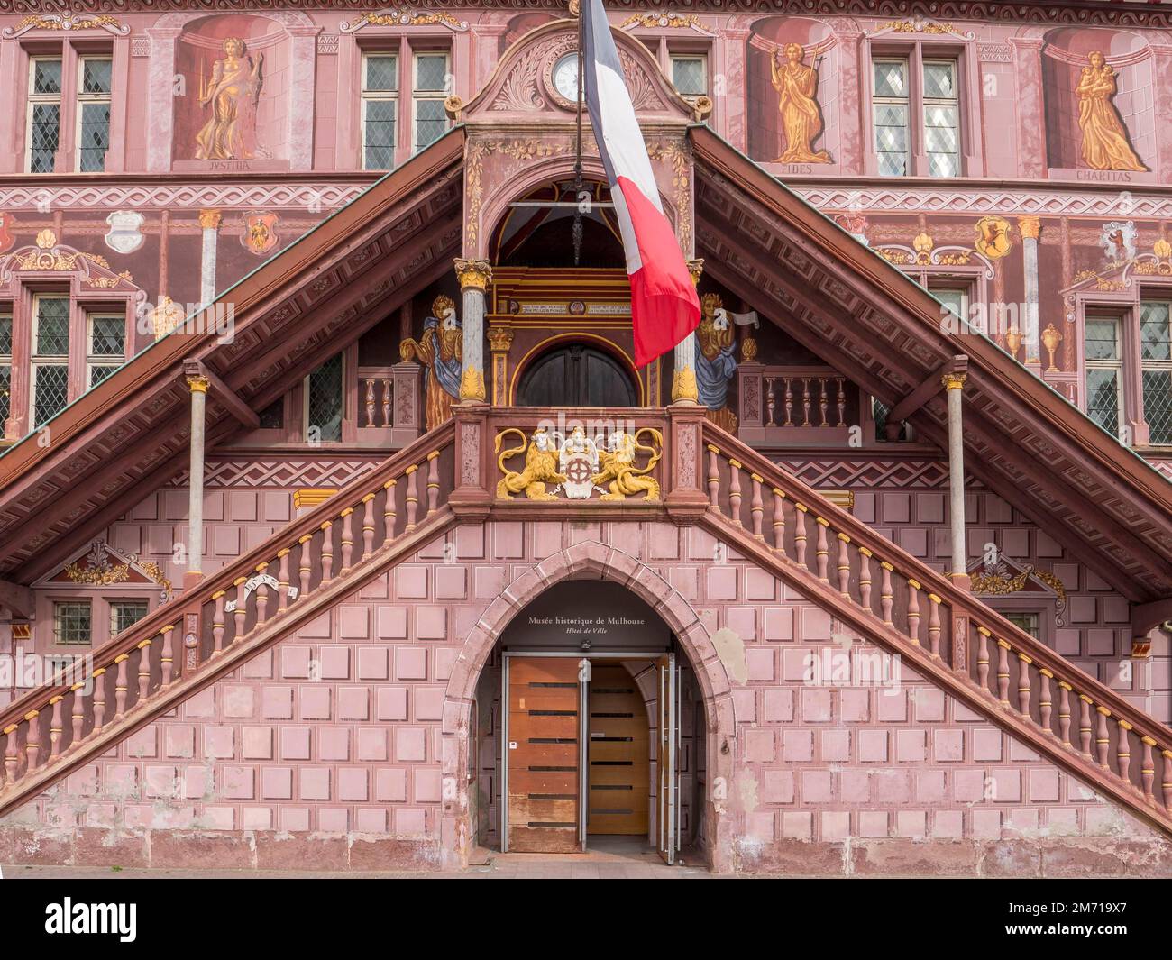 Historical Museum Town Hall (Hotel de ville) (Musee Historique), Mulhouse, Mulhouse, Grand Est ...