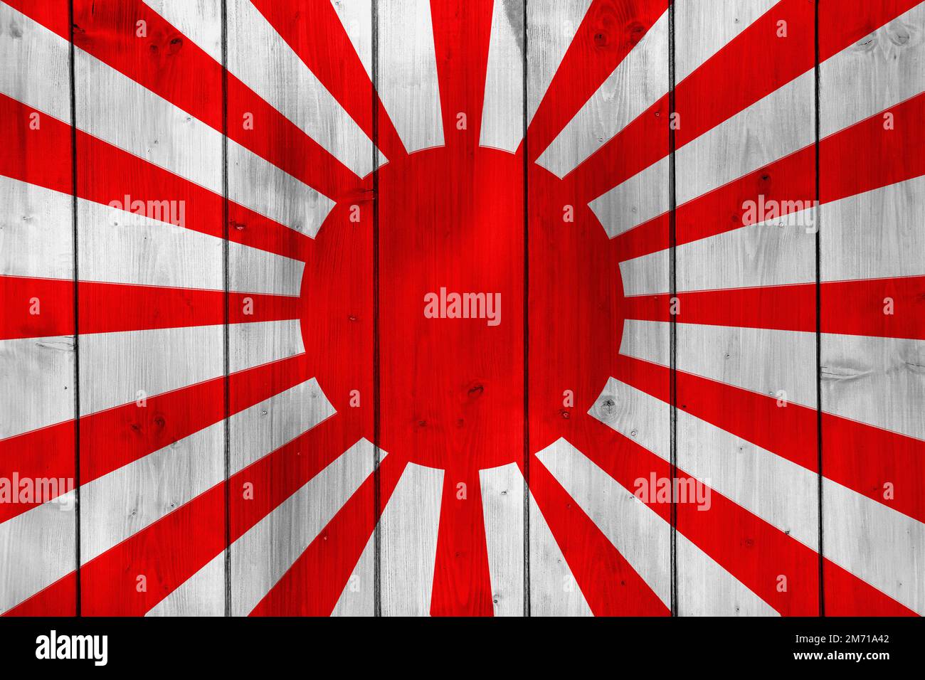 Flag of the Imperial Japanese Army on the texture. Concept collage ...